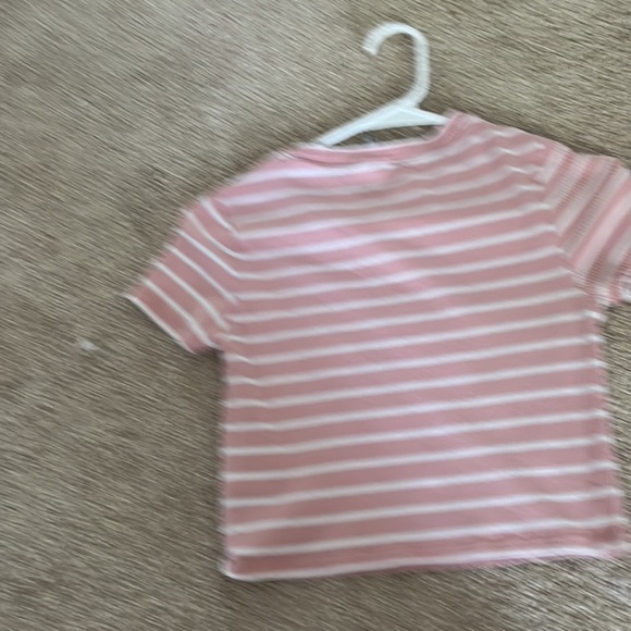 H&M | Tops | Pink Hm Cropped Top | Poshmark